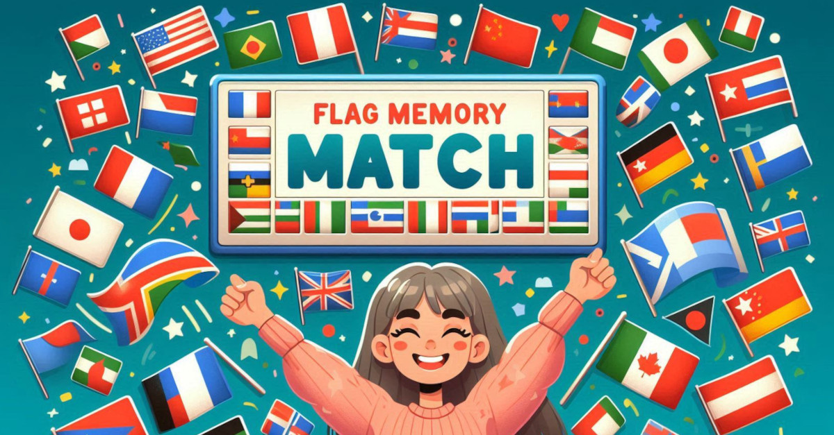 Flag Memory Match